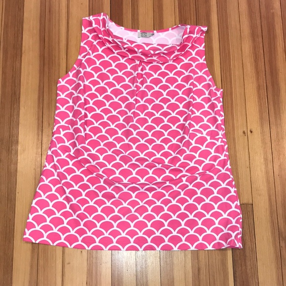 Katherine Way | Tops | Katherine Way Sleeveless Shirt Fish Scale ...